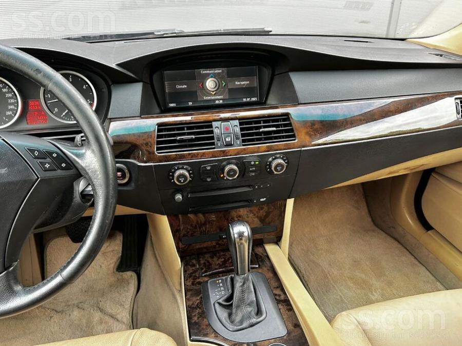 Zils BMW 530 2006 Rīga, ar dzinēja tilpumu 3.00 L un nobraukumu 348 tūkst. km par 2690 €, foto 18 vietnē AUTOMOTO.COM.LV