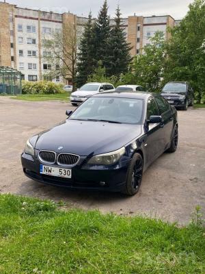 Blue BMW 530 2006 in Riga, with an engine capacity of 3.00 L and mileage of 380 thousand km for 5400 €, photo 2 on AUTOMOTO.COM.LV