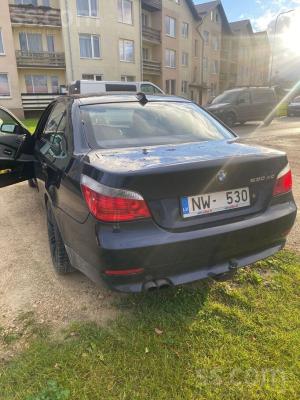 Blue BMW 530 2006 in Riga, with an engine capacity of 3.00 L and mileage of 380 thousand km for 5400 €, photo 4 on AUTOMOTO.COM.LV