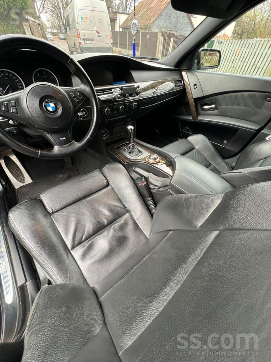 Zils BMW 530 2006 Rīga, ar dzinēja tilpumu 3.00 L un nobraukumu 309 tūkst. km par 6490 €, foto 4 vietnē AUTOMOTO.COM.LV