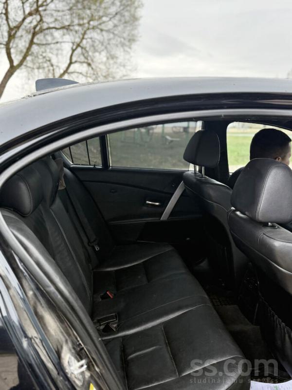 Blue BMW 530 2006 in Kraslava, with an engine capacity of 3.00 L and mileage of 428 thousand km for 4500 €, photo 5 on AUTOMOTO.COM.LV