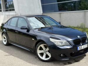 Blue BMW 530 2006 in Riga, with an engine capacity of 3.00 L and mileage of 372 thousand km for 4990 €, photo  on AUTOMOTO.COM.LV