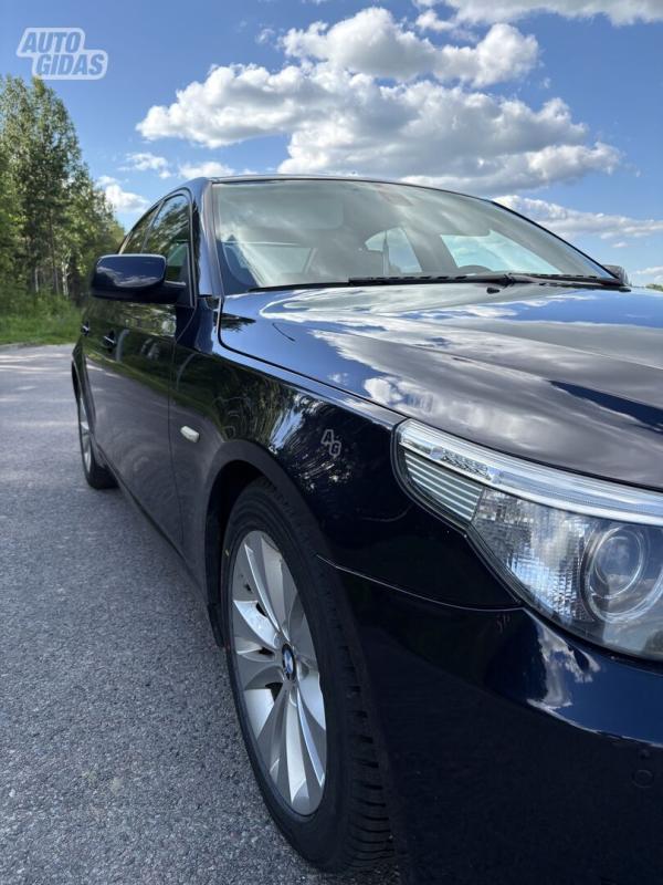 Blue BMW 530 2006 in Alytus, with an engine capacity of 3.00 L and mileage of 360 thousand km for 4000 €, photo 10 on AUTOMOTO.COM.LV