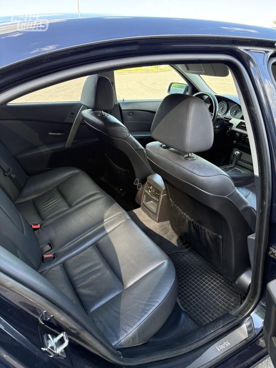 Zils BMW 530 2006 Alīta, ar dzinēja tilpumu 3.00 L un nobraukumu 360 tūkst. km par 4000 €, foto 13 vietnē AUTOMOTO.COM.LV