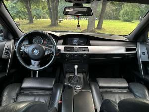 Blue BMW 530 2006 in Vilnius, with an engine capacity of 2.99 L and mileage of 313 thousand km for 5999 €, photo 16 on AUTOMOTO.COM.LV