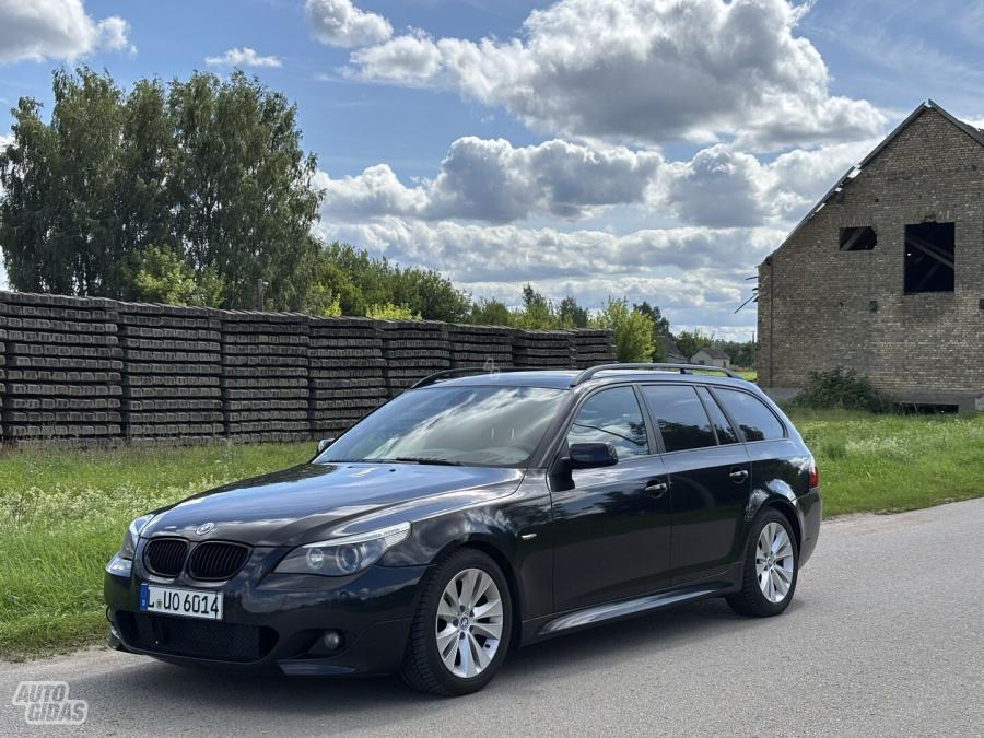 Blue BMW 530 2006 in Raseiniai, with an engine capacity of 3.00 L and mileage of 360 thousand km for 4299 €, photo 1 on AUTOMOTO.COM.LV