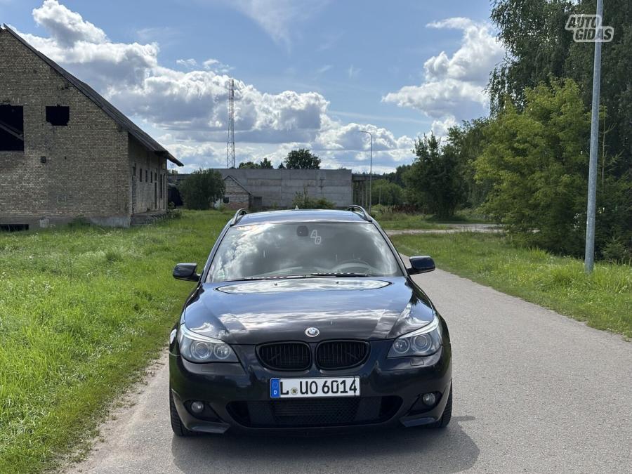 Blue BMW 530 2006 in Raseiniai, with an engine capacity of 3.00 L and mileage of 360 thousand km for 4299 €, photo 3 on AUTOMOTO.COM.LV
