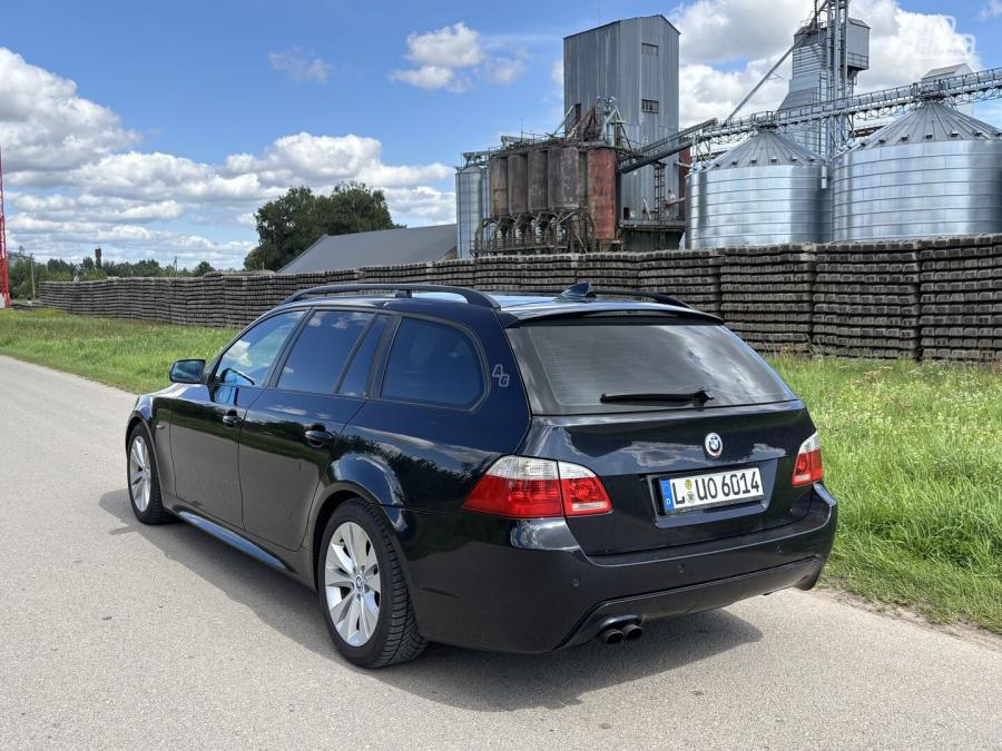 Blue BMW 530 2006 in Raseiniai, with an engine capacity of 3.00 L and mileage of 360 thousand km for 4299 €, photo 5 on AUTOMOTO.COM.LV