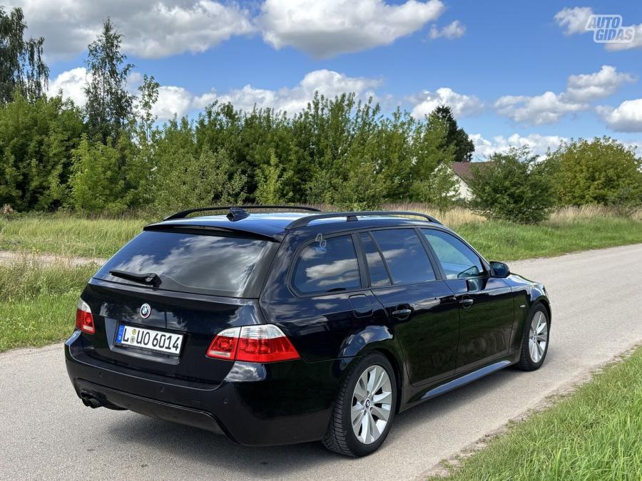 Blue BMW 530 2006 in Raseiniai, with an engine capacity of 3.00 L and mileage of 360 thousand km for 4299 €, photo 7 on AUTOMOTO.COM.LV