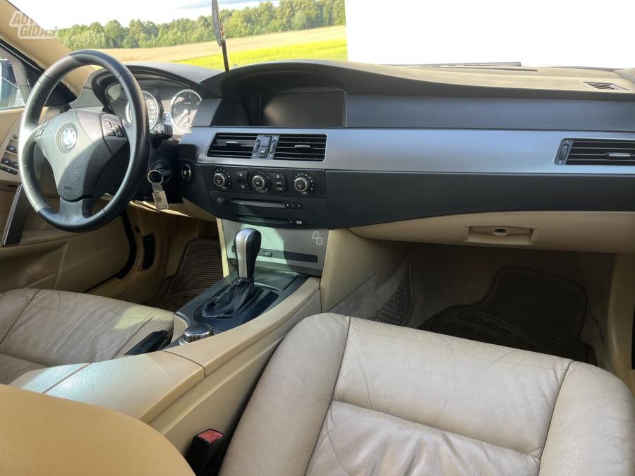 Синий БМВ 530 2006 в Алитус, объемом двигателя 3.00 л и пробегом 322 тыс. км за 2850 €, фото 13 на AUTOMOTO.COM.LV
