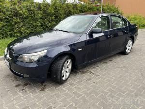 Blue BMW 530 2007 in Riga, with an engine capacity of 3.00 L and mileage of 240 thousand km for 6400 €, photo 2 on AUTOMOTO.COM.LV