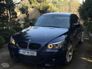 Zils BMW 530 2007 Viļņa, ar dzinēja tilpumu 3.00 L un nobraukumu 330 tūkst. km par 4850 €, foto  vietnē AUTOMOTO.COM.LV