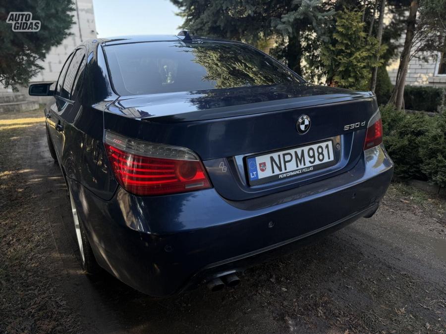 Zils BMW 530 2007 Viļņa, ar dzinēja tilpumu 3.00 L un nobraukumu 330 tūkst. km par 4850 €, foto 6 vietnē AUTOMOTO.COM.LV
