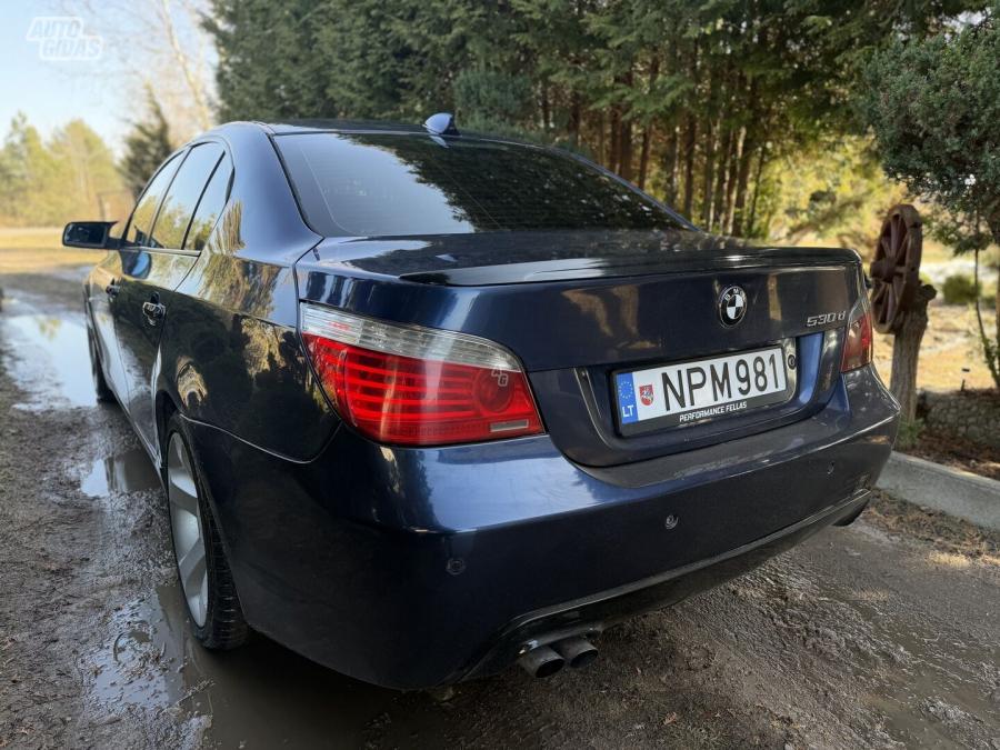 Zils BMW 530 2007 Viļņa, ar dzinēja tilpumu 3.00 L un nobraukumu 330 tūkst. km par 4850 €, foto 7 vietnē AUTOMOTO.COM.LV