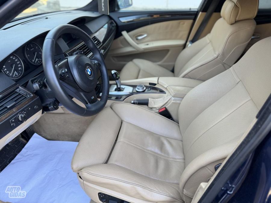 Zils BMW 530 2007 Viļņa, ar dzinēja tilpumu 3.00 L un nobraukumu 330 tūkst. km par 4850 €, foto 10 vietnē AUTOMOTO.COM.LV