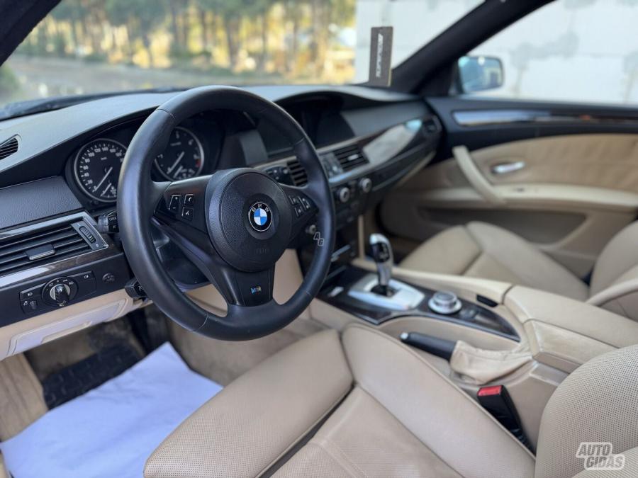 Zils BMW 530 2007 Viļņa, ar dzinēja tilpumu 3.00 L un nobraukumu 330 tūkst. km par 4850 €, foto 11 vietnē AUTOMOTO.COM.LV