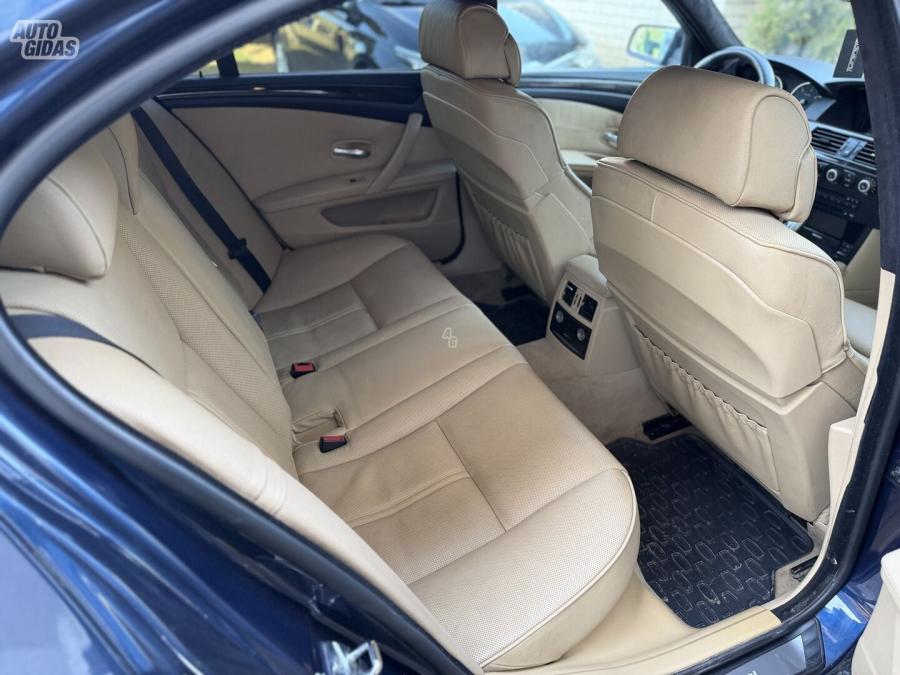 Zils BMW 530 2007 Viļņa, ar dzinēja tilpumu 3.00 L un nobraukumu 330 tūkst. km par 4850 €, foto 15 vietnē AUTOMOTO.COM.LV