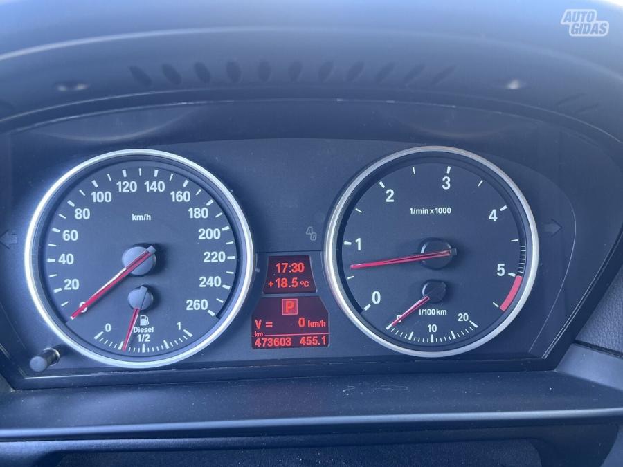 Zils BMW 530 2007 Kauņa, ar dzinēja tilpumu 3.00 L un nobraukumu 474 tūkst. km par 5800 €, foto 8 vietnē AUTOMOTO.COM.LV