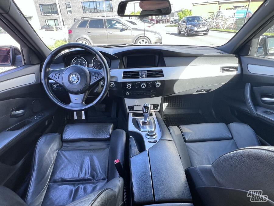 Zils BMW 530 2007 Kauņa, ar dzinēja tilpumu 3.00 L un nobraukumu 474 tūkst. km par 5800 €, foto 12 vietnē AUTOMOTO.COM.LV