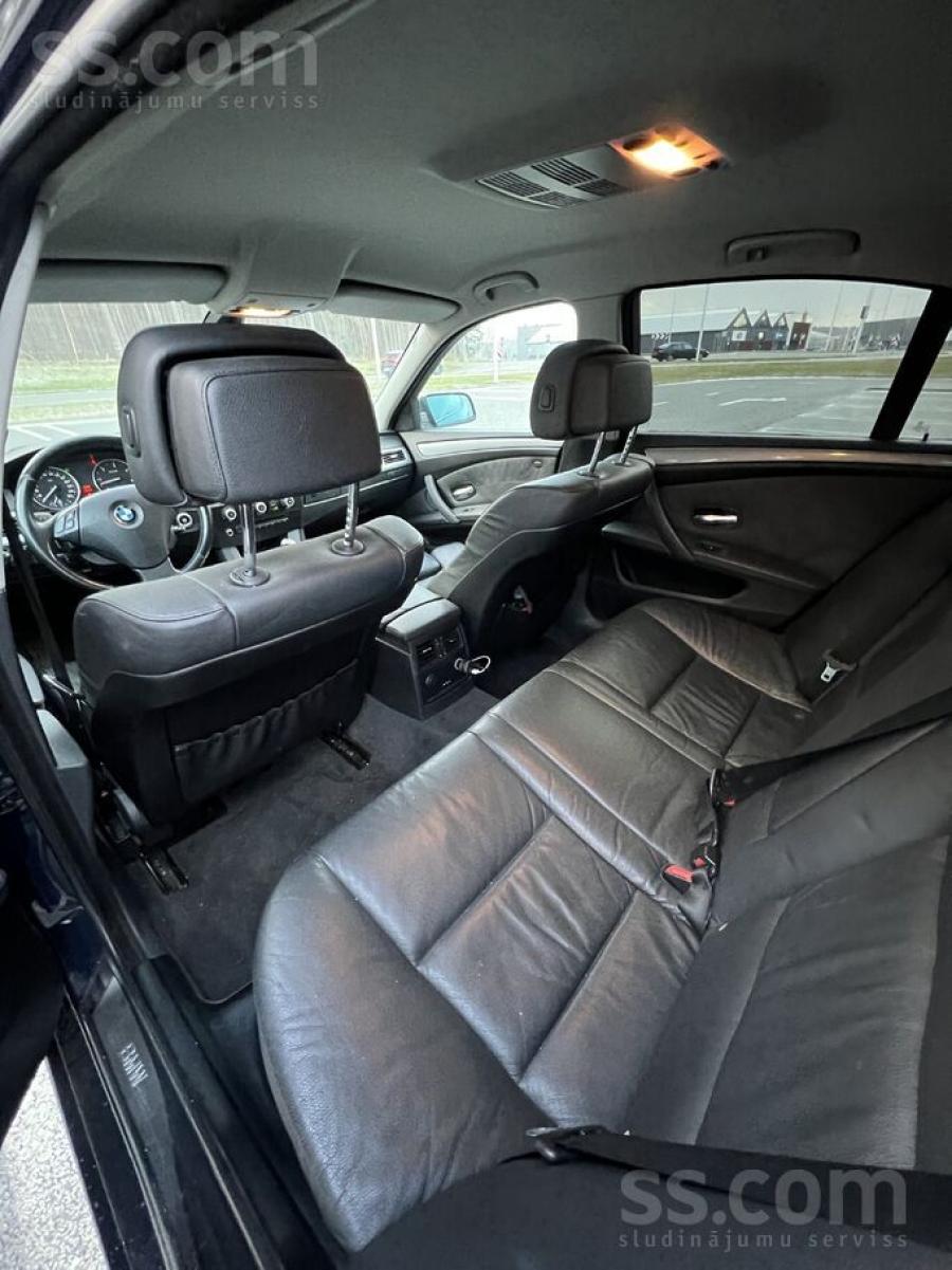 Zils BMW 530 2007 Rīga, ar dzinēja tilpumu 3.00 L un nobraukumu 302 tūkst. km par 6500 €, foto 10 vietnē AUTOMOTO.COM.LV