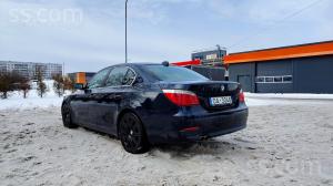 Blue BMW 530 2007 in Riga, with an engine capacity of 3.00 L and mileage of 343 thousand km for 5800 €, photo 4 on AUTOMOTO.COM.LV