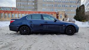 Blue BMW 530 2007 in Riga, with an engine capacity of 3.00 L and mileage of 343 thousand km for 5800 €, photo 7 on AUTOMOTO.COM.LV