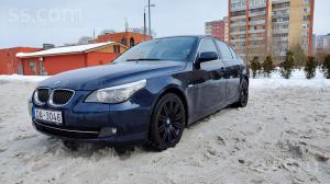 Blue BMW 530 2007 in Riga, with an engine capacity of 3.00 L and mileage of 343 thousand km for 5800 €, photo 9 on AUTOMOTO.COM.LV