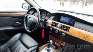 Blue BMW 530 2007 in Riga, with an engine capacity of 3.00 L and mileage of 343 thousand km for 5800 €, photo 12 on AUTOMOTO.COM.LV