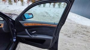 Blue BMW 530 2007 in Riga, with an engine capacity of 3.00 L and mileage of 343 thousand km for 5800 €, photo 24 on AUTOMOTO.COM.LV