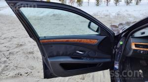 Blue BMW 530 2007 in Riga, with an engine capacity of 3.00 L and mileage of 343 thousand km for 5800 €, photo 25 on AUTOMOTO.COM.LV