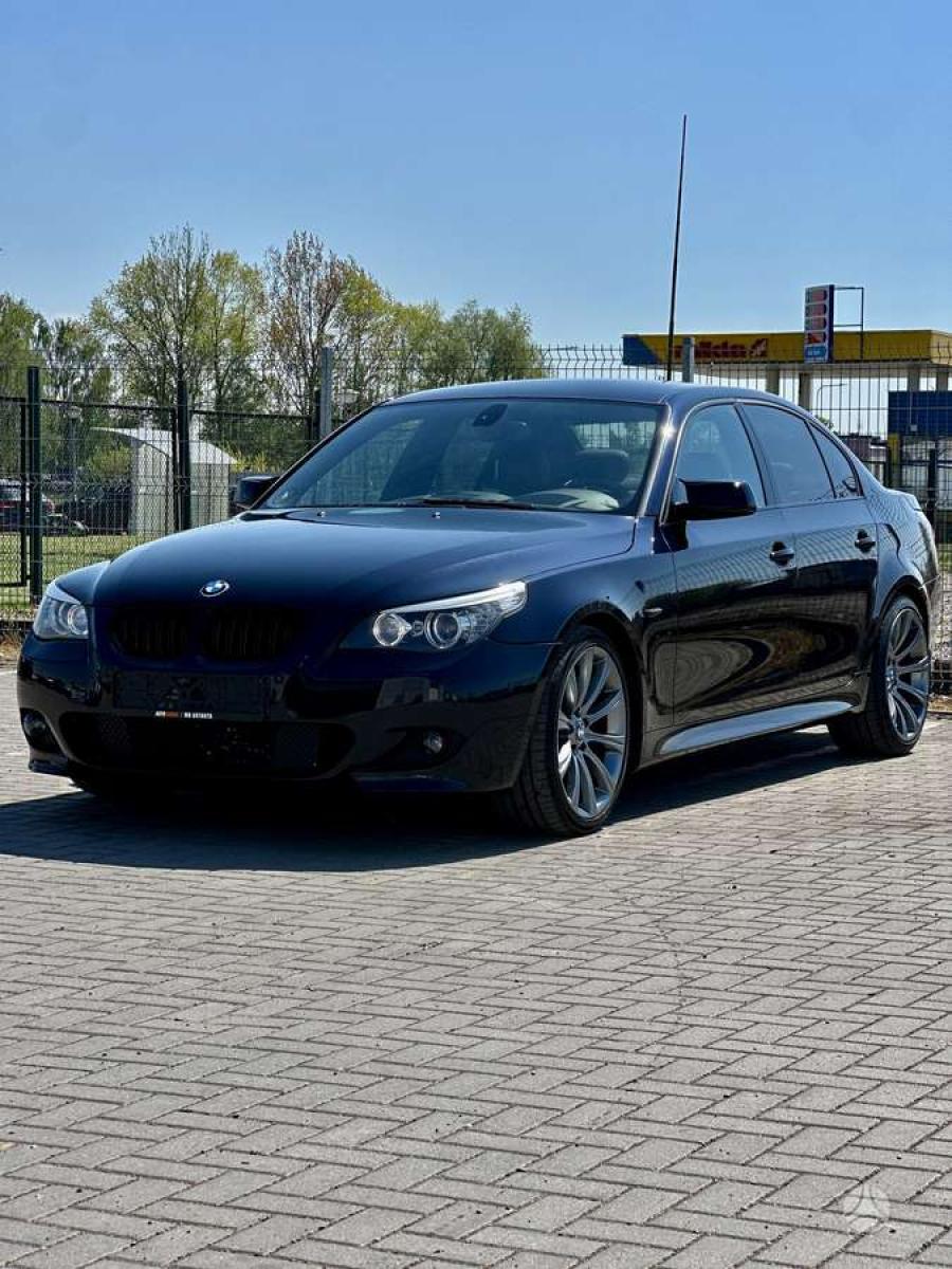 Blue BMW 530 2007 in Kretinga, with an engine capacity of 2.99 L and mileage of 338 thousand km for 7499 €, photo 1 on AUTOMOTO.COM.LV