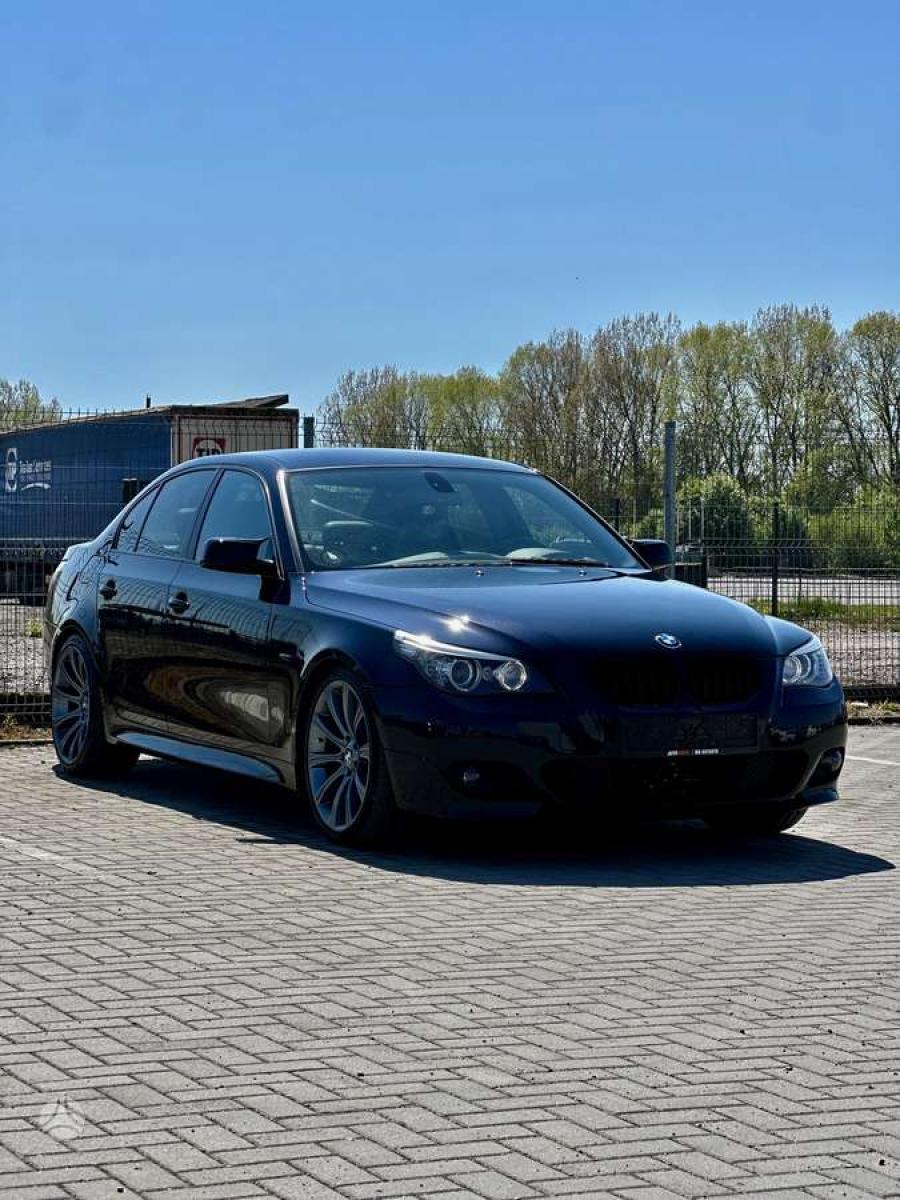 Blue BMW 530 2007 in Kretinga, with an engine capacity of 2.99 L and mileage of 338 thousand km for 7499 €, photo 4 on AUTOMOTO.COM.LV