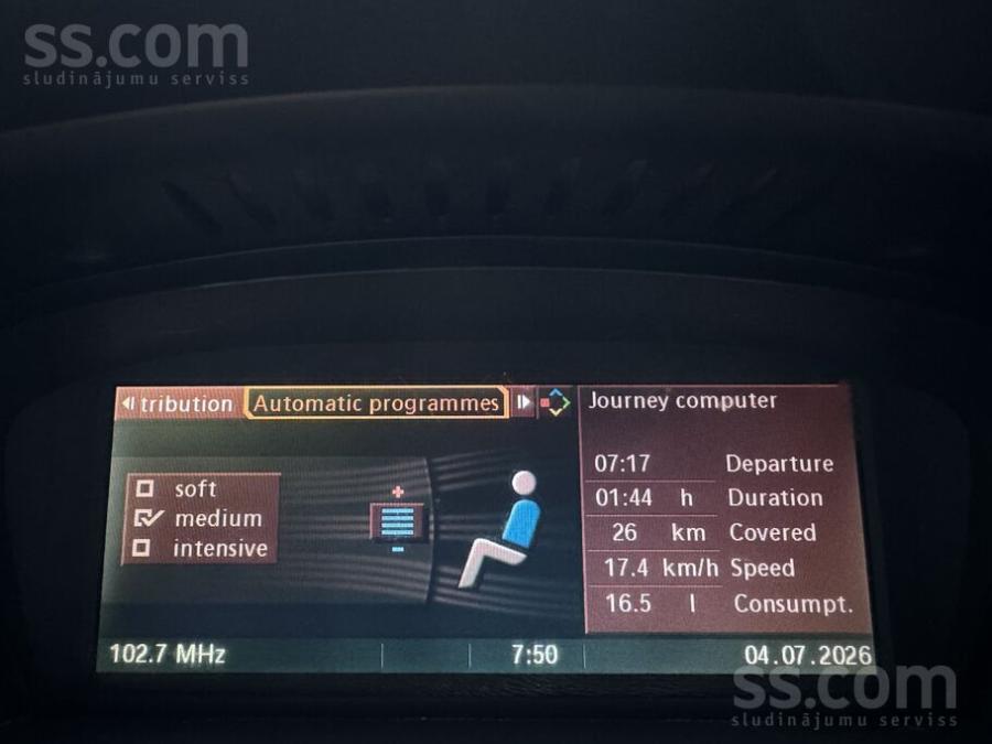 Zils BMW 530 2007 Rīga, ar dzinēja tilpumu 3.00 L un nobraukumu 354 tūkst. km par 5290 €, foto 17 vietnē AUTOMOTO.COM.LV