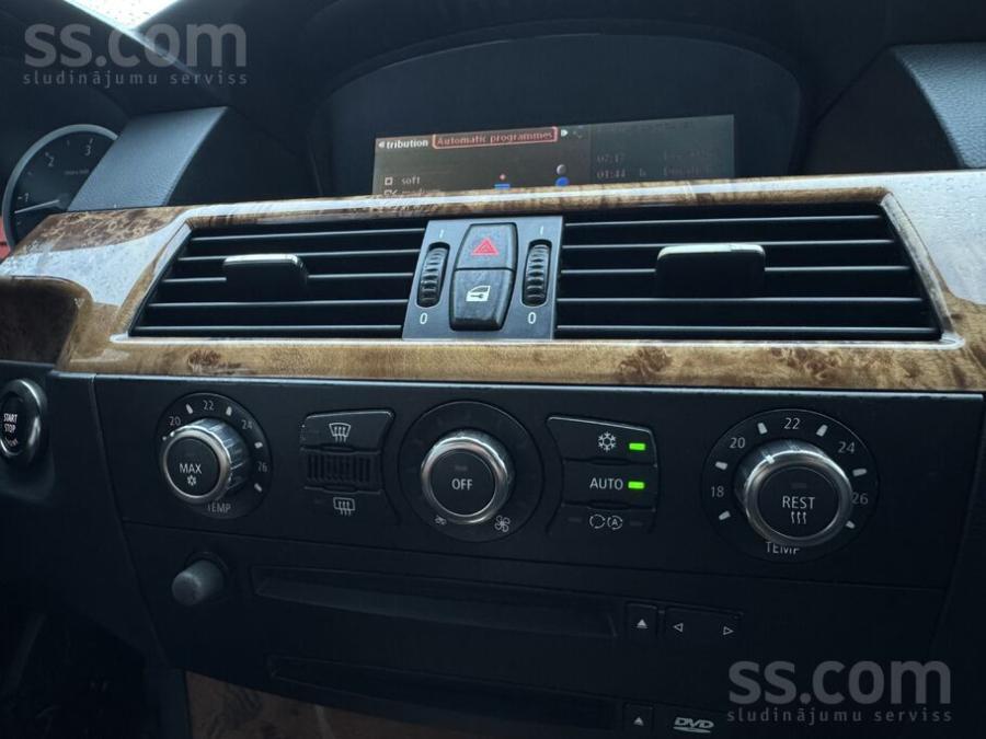 Zils BMW 530 2007 Rīga, ar dzinēja tilpumu 3.00 L un nobraukumu 354 tūkst. km par 5290 €, foto 18 vietnē AUTOMOTO.COM.LV