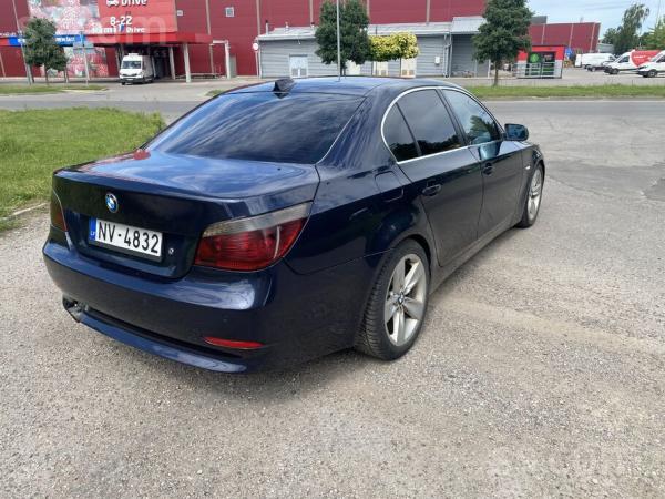 Синий БМВ 530 2007 в Рига, объемом двигателя 3.00 л и пробегом 296 тыс. км за 4500 €, фото 4 на AUTOMOTO.COM.LV