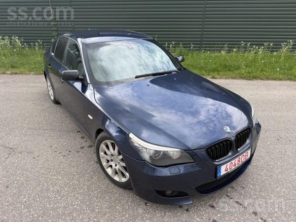 Синий БМВ 530 2007 в Рига, объемом двигателя 3.00 л и пробегом 350 тыс. км за 4350 €, фото 5 на AUTOMOTO.COM.LV