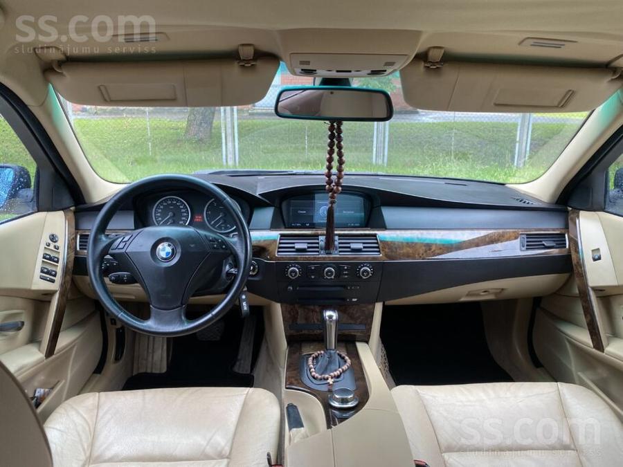 Zils BMW 530 2007 Rīga, ar dzinēja tilpumu 3.00 L un nobraukumu 297 tūkst. km par 4000 €, foto 6 vietnē AUTOMOTO.COM.LV