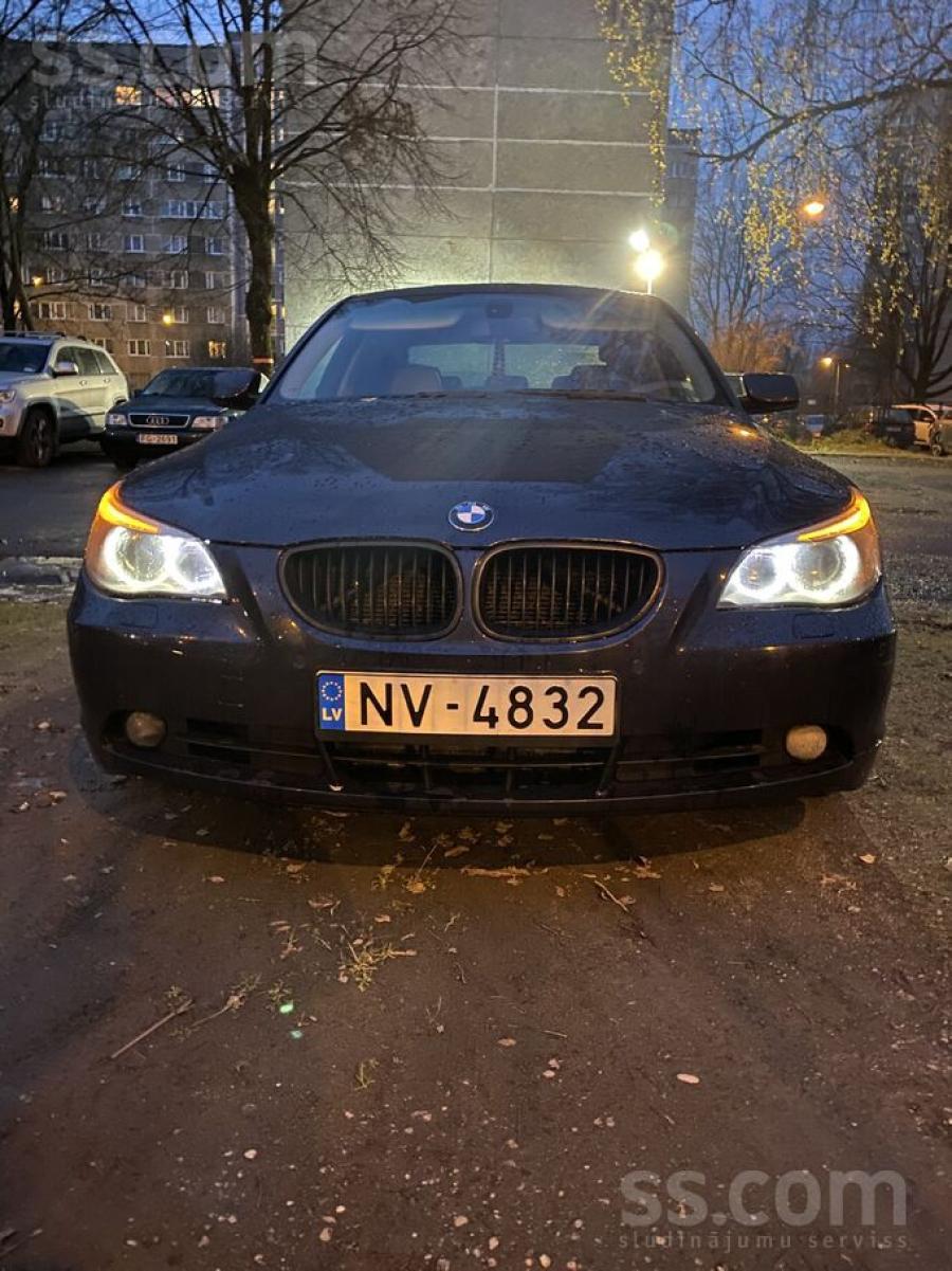 Zils BMW 530 2007 Rīga, ar dzinēja tilpumu 3.00 L un nobraukumu 297 tūkst. km par 4000 €, foto 12 vietnē AUTOMOTO.COM.LV
