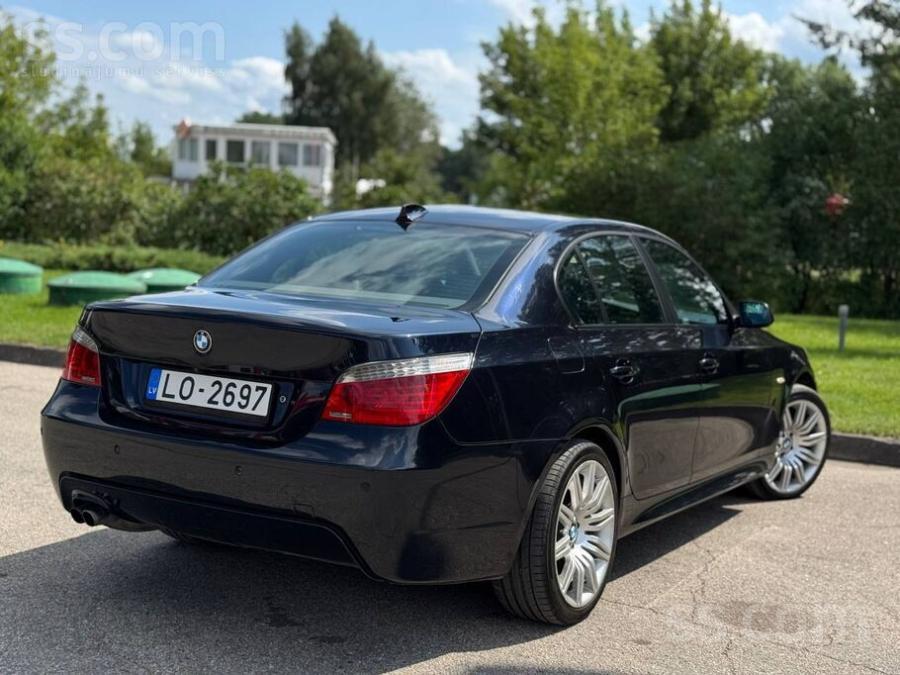 Синий БМВ 530 2007 в Рига, объемом двигателя 3.00 л и пробегом 346 тыс. км за 5690 €, фото 4 на AUTOMOTO.COM.LV