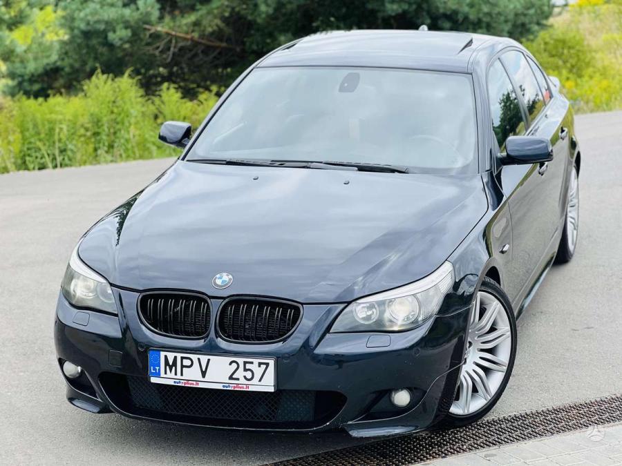 Zils BMW 530 2007 Viļņa, ar dzinēja tilpumu 2.99 L un nobraukumu 275 tūkst. km par 5400 €, foto 6 vietnē AUTOMOTO.COM.LV