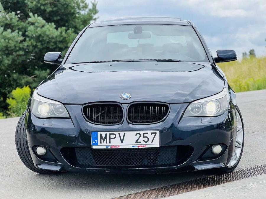 Zils BMW 530 2007 Viļņa, ar dzinēja tilpumu 2.99 L un nobraukumu 275 tūkst. km par 5400 €, foto 7 vietnē AUTOMOTO.COM.LV