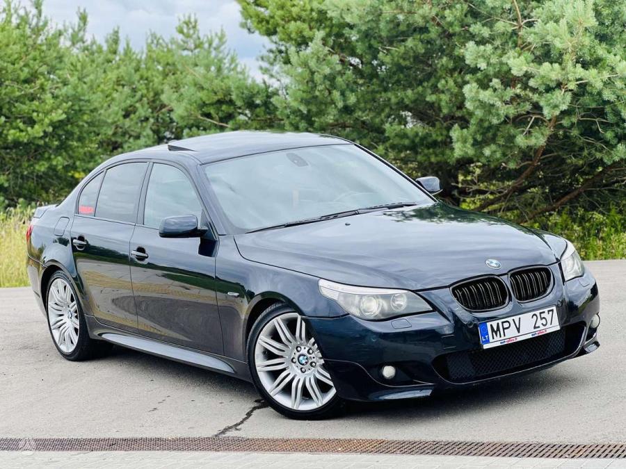 Zils BMW 530 2007 Viļņa, ar dzinēja tilpumu 2.99 L un nobraukumu 275 tūkst. km par 5400 €, foto 14 vietnē AUTOMOTO.COM.LV