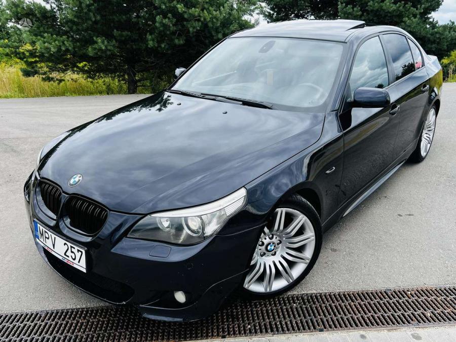 Zils BMW 530 2007 Viļņa, ar dzinēja tilpumu 2.99 L un nobraukumu 275 tūkst. km par 5400 €, foto 23 vietnē AUTOMOTO.COM.LV