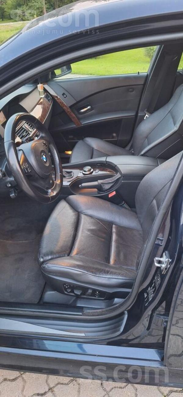 Zils BMW 530 2007 Rīga, ar dzinēja tilpumu 3.00 L un nobraukumu 357 tūkst. km par 6000 €, foto 8 vietnē AUTOMOTO.COM.LV