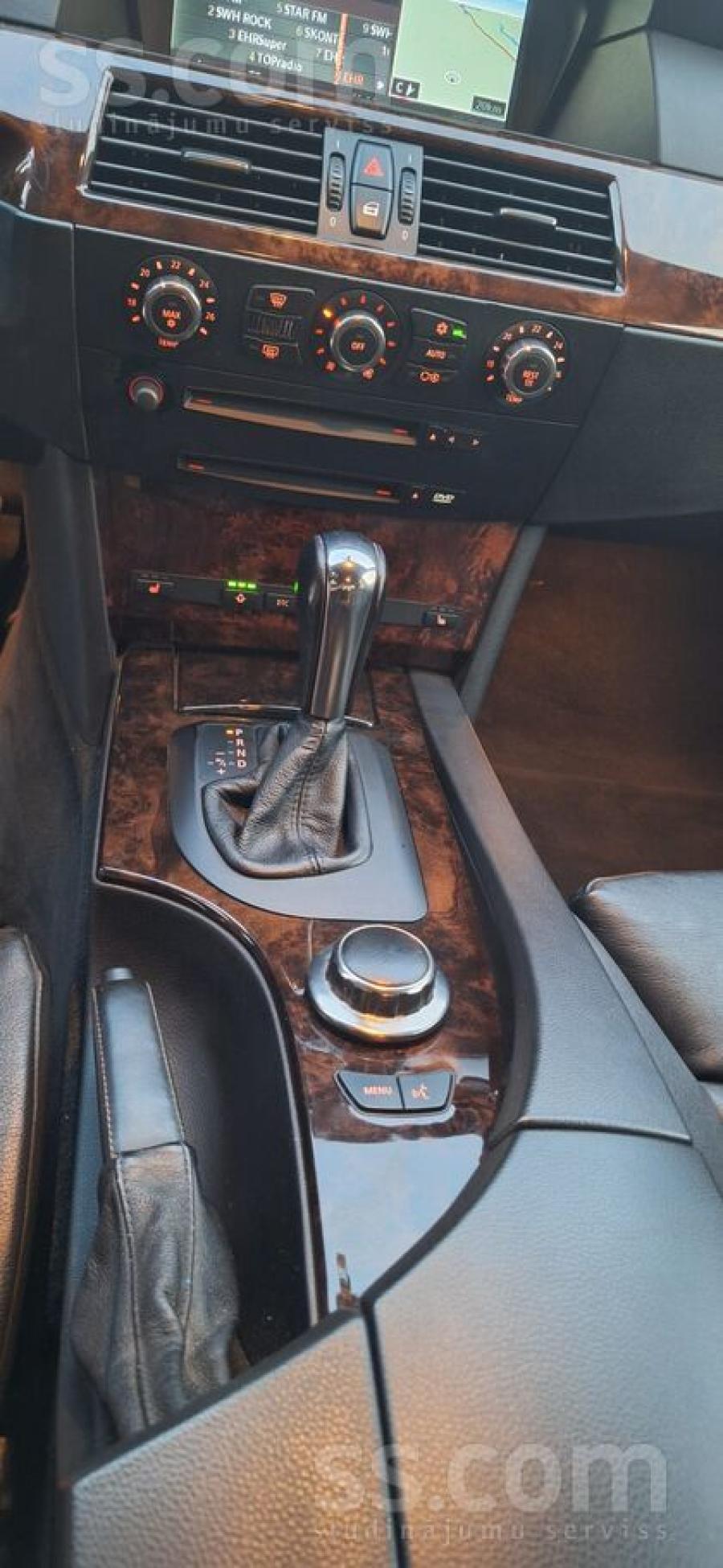 Zils BMW 530 2007 Rīga, ar dzinēja tilpumu 3.00 L un nobraukumu 357 tūkst. km par 6000 €, foto 13 vietnē AUTOMOTO.COM.LV