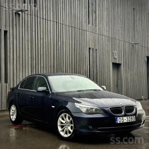 Blue BMW 530 2007 in Riga, with an engine capacity of 3.00 L and mileage of 328 thousand km for 4850 €, photo  on AUTOMOTO.COM.LV