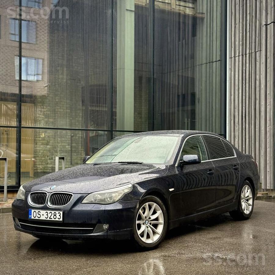 Синий БМВ 530 2007 в Рига, объемом двигателя 3.00 л и пробегом 328 тыс. км за 4850 €, фото 4 на AUTOMOTO.COM.LV