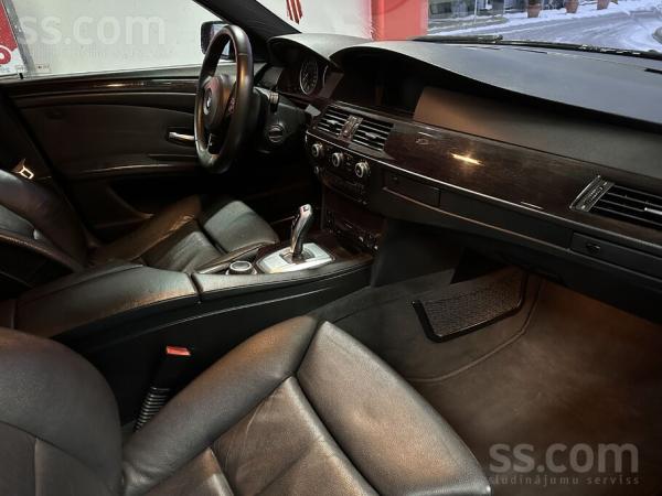 Zils BMW 530 2008 Rīga, ar dzinēja tilpumu 3.00 L un nobraukumu 387 tūkst. km par 6990 €, foto 5 vietnē AUTOMOTO.COM.LV