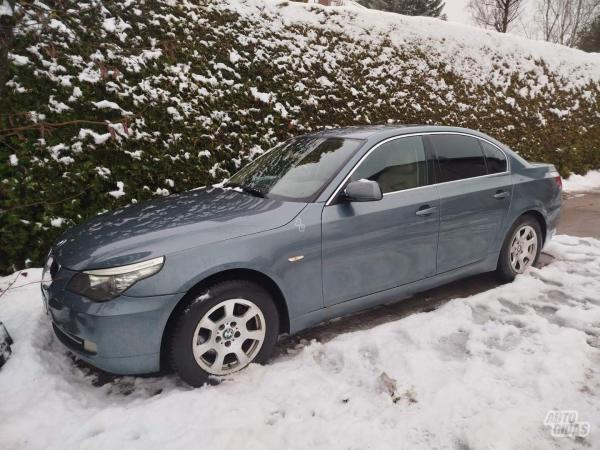 Blue BMW 530 2008 in Vilnius, with an engine capacity of 3.00 L and mileage of 340 thousand km for 6200 €, photo 1 on AUTOMOTO.COM.LV