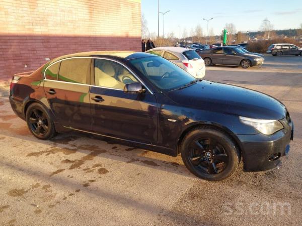 Синий БМВ 530 2008 в Тукумс, объемом двигателя 3.00 л и пробегом 427 тыс. км за 6500 €, фото 3 на AUTOMOTO.COM.LV